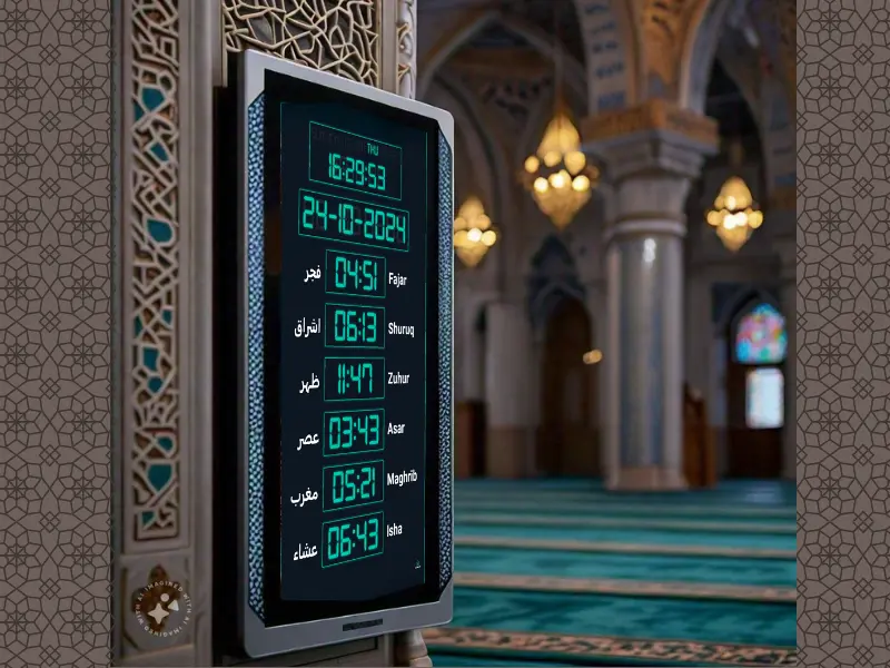 مواقيت الصلاة ومشغل الأذان – جهاز استقبال تلفزيوني X96mini