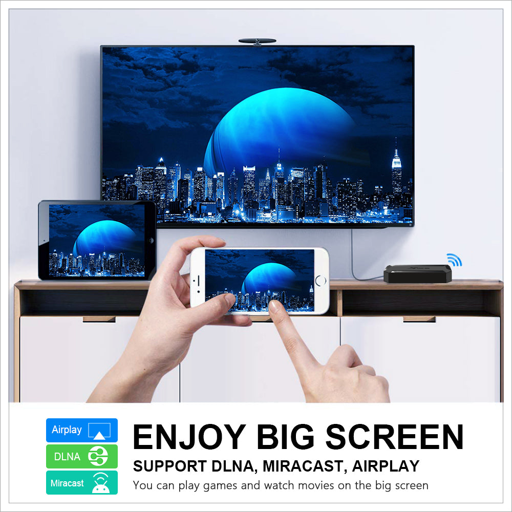 X96Q Android 10 TV Box Allwinner H313 Quad Core Digital Signage Player ...