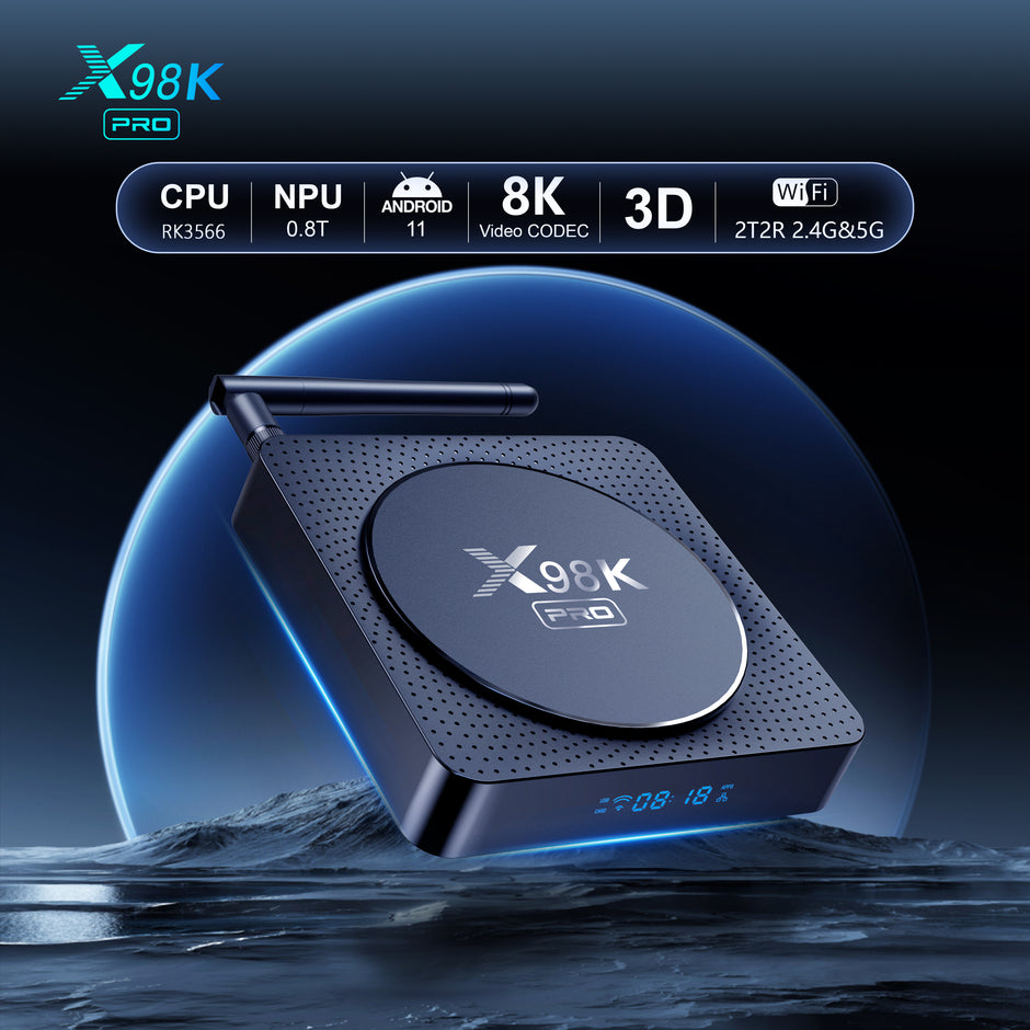 Rockchip RK3566 Quad Core – Caja de TV X96mini