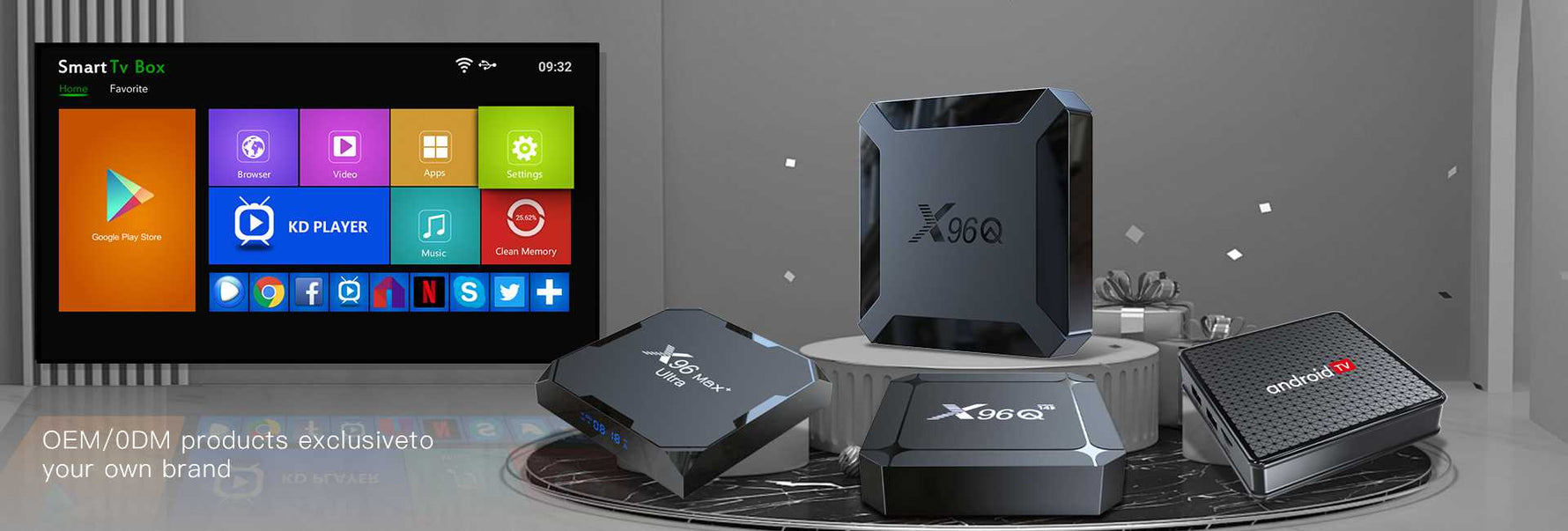 Android TV Box OEM & ODM Manufacturer | Custom TV Box Factory – X96mini ...