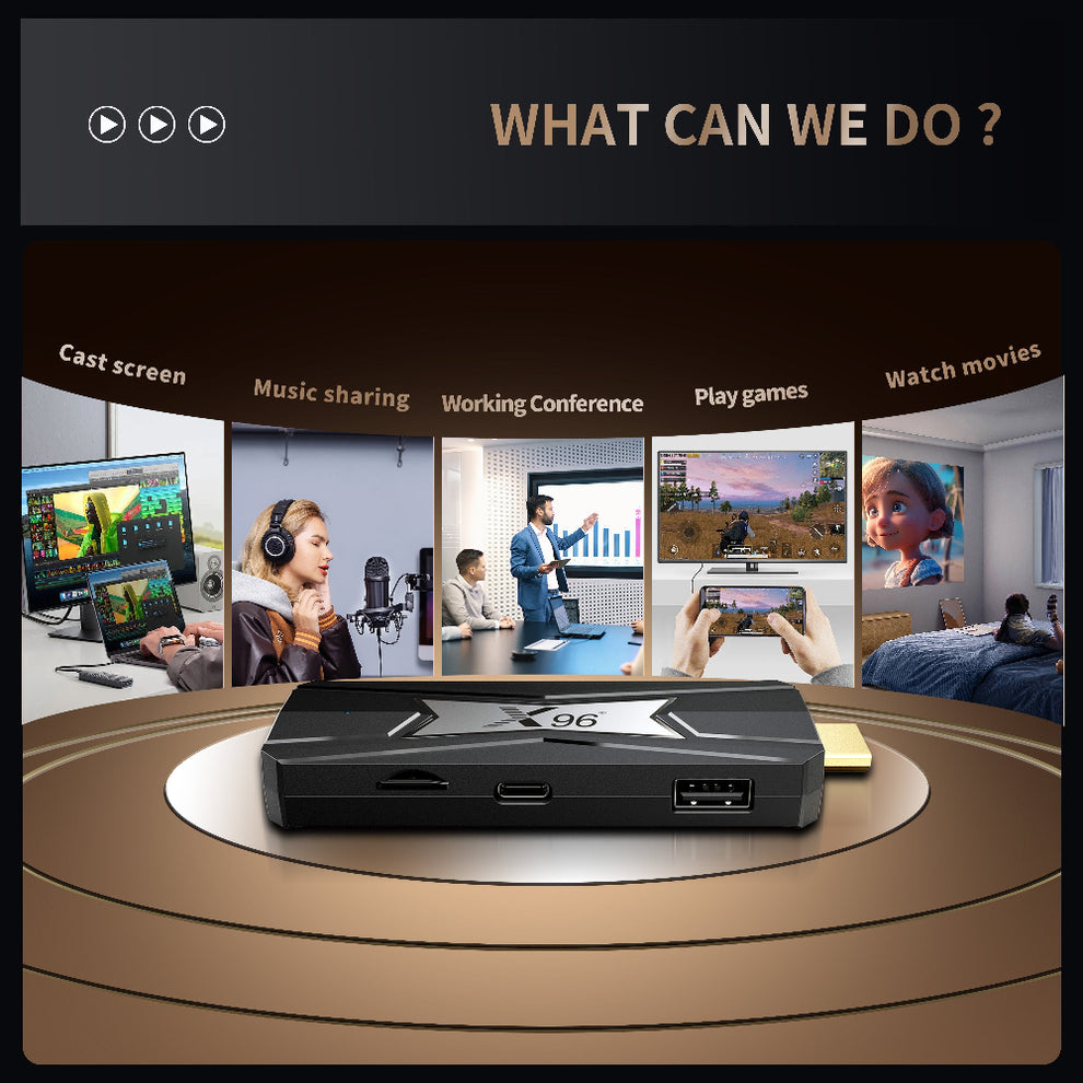 Lecteur multimédia d'affichage numérique X96 NEO – Boîtier TV X96mini